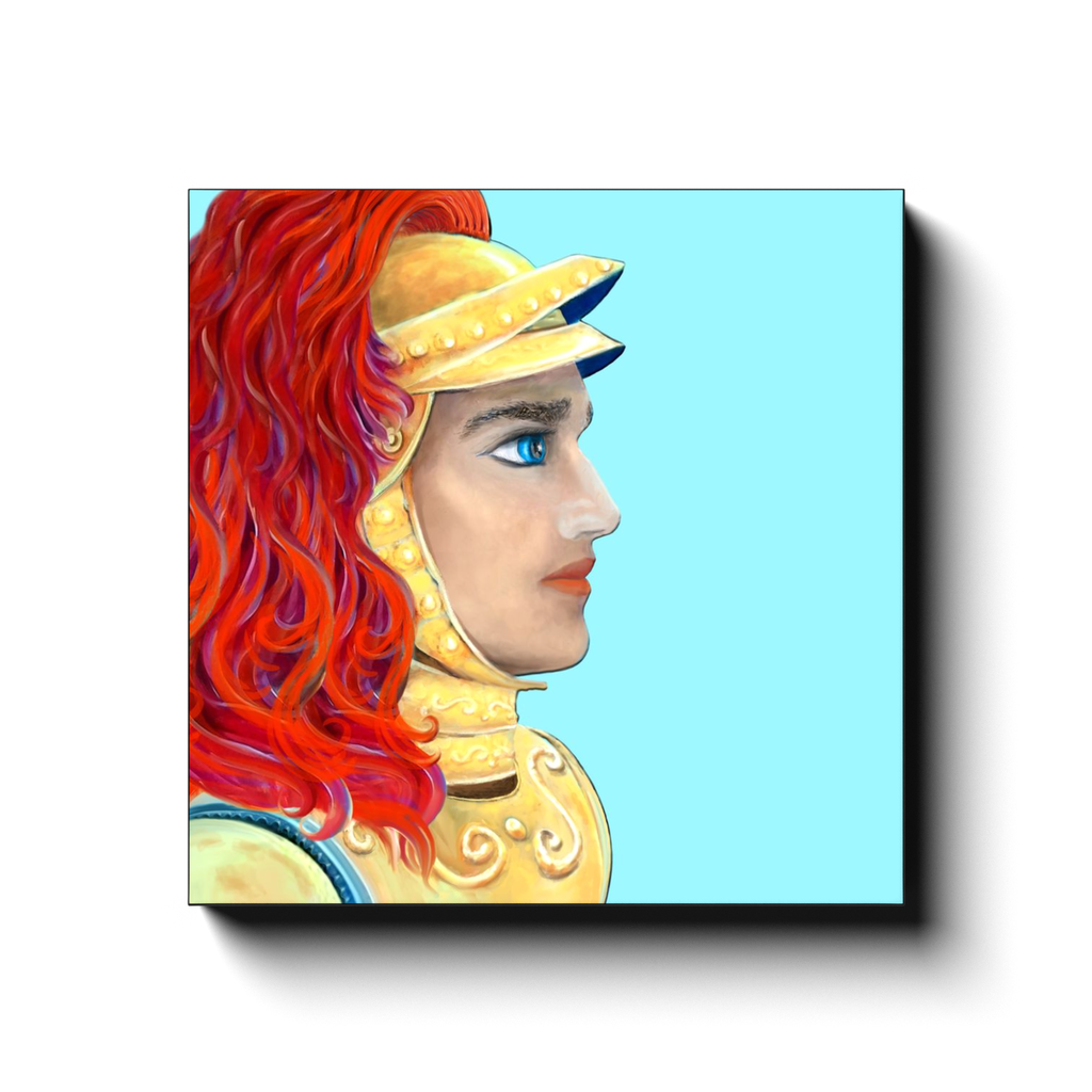 "Rinaldo the Paladin" Canvas – MedievalMade